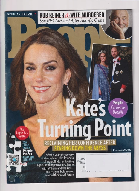 PEOPLE DECEMBER 25, 2025 Princess Kate, Rob Reiner (Magazine: Celebrity ...