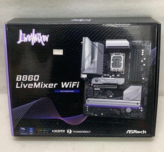 ASROCK B860 LIVEMIXER WiFi Motherboard Used Tested No Problems £294.47 ...