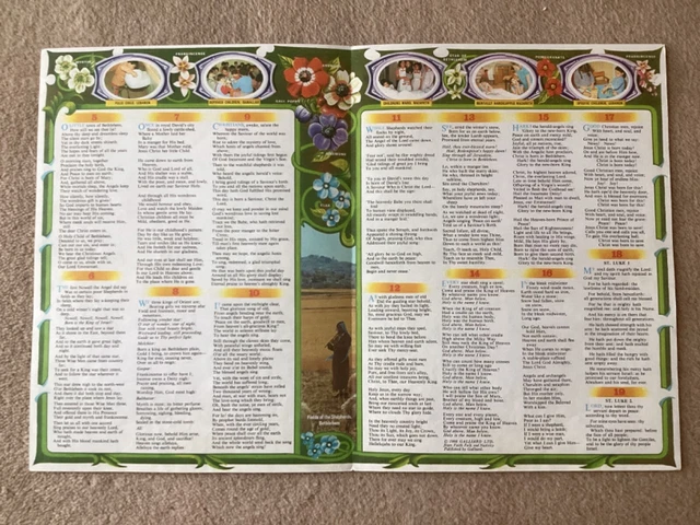 VINTAGE BETHLEHEM CHRISTMAS Carol Sheets 21st edition x 75 copies £5.00 ...
