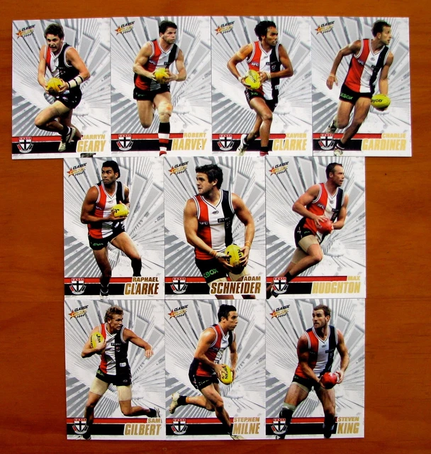 2008 SELECT AFL Classic Series St Kilda Saints Cards Team Set - Last ...