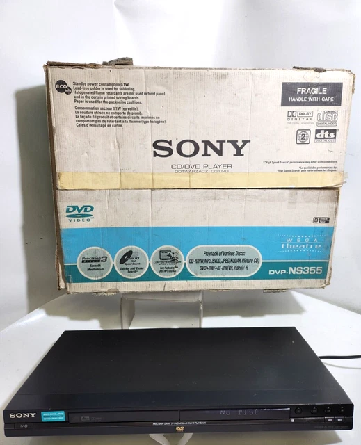 SONY DVP-NS355 CD CDRW DVD player lettore MP3 SVCD Divx con SCART #33 ...