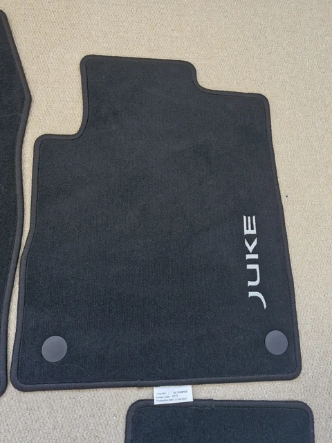 GENUINE NISSAN JUKE 2019-2025 F16 Carpet Floor Mats Black Ke7556P000 £ ...