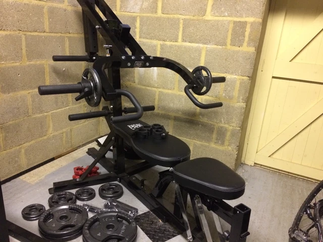 MARCY PRO PM4400 Leverage Home Multi Gym Chest Press Adjustable Weight ...