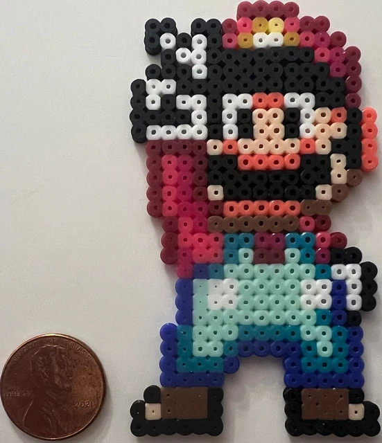 MARIO SUPER MARIO World Mini Perle Sprite Perler Artkal Pixel Art Retro ...