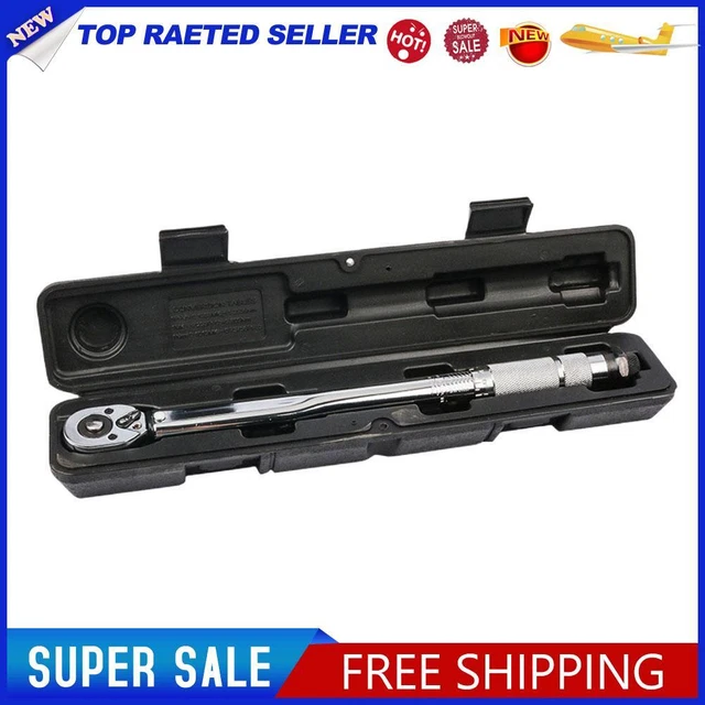 5-60N.M ADJUSTABLE TORQUES Key Square Drive Reversible Ratchet Spanner ...