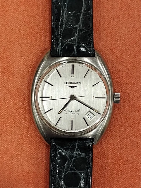 LONGINES CONQUEST ACCIAIO Automatico ref. 17 308198 anni Vintage anni 70 EUR 840,00 - PicClick IT