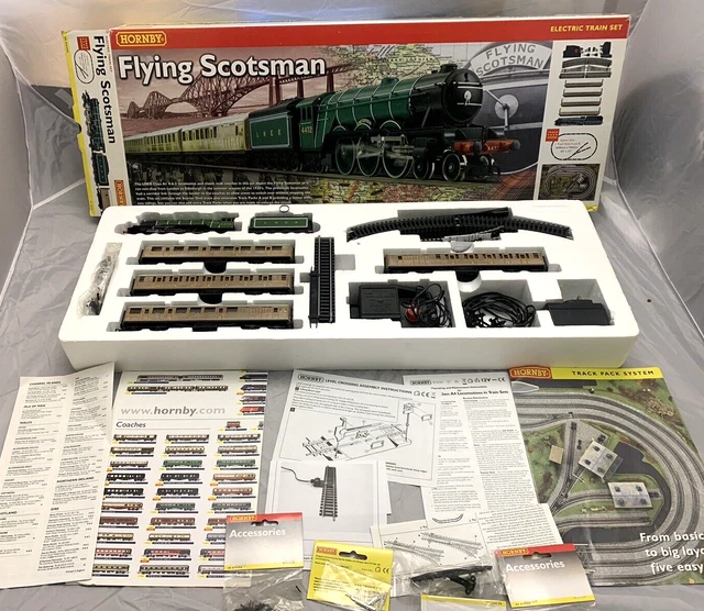 HORNBY FLYING SCOTSMAN Train Set EUR 126,81 - PicClick IT