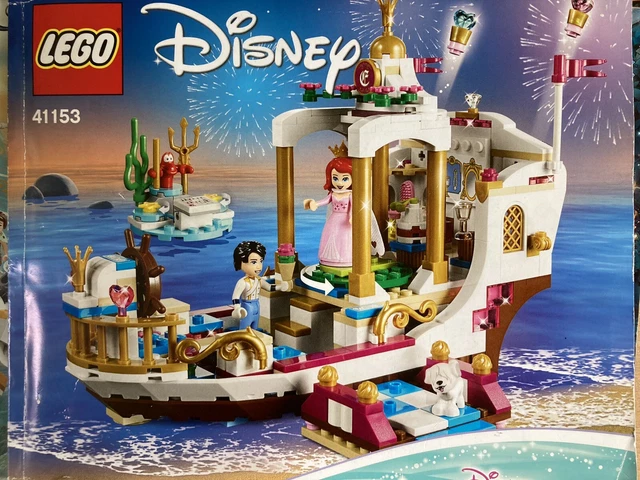 LEGO DISNEY PRINCESS Mermaid Ariel’s Celebration Boat Set With ...