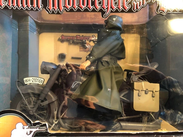 THE ULTIMATE SOLDIER WWII German Motorcycle & Sidecar NOB 1:6 21st ...