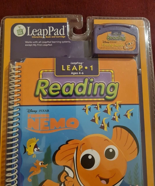 LEAPFROG LEAPPAD BOOK: Disney-Pixar Finding Nemo Leap 1 Reading £9.99 ...