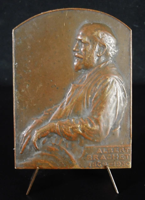 MEDAL TO ALBERT Old Country Brachet Medics Belgian Belgium 1930 Sc G ...