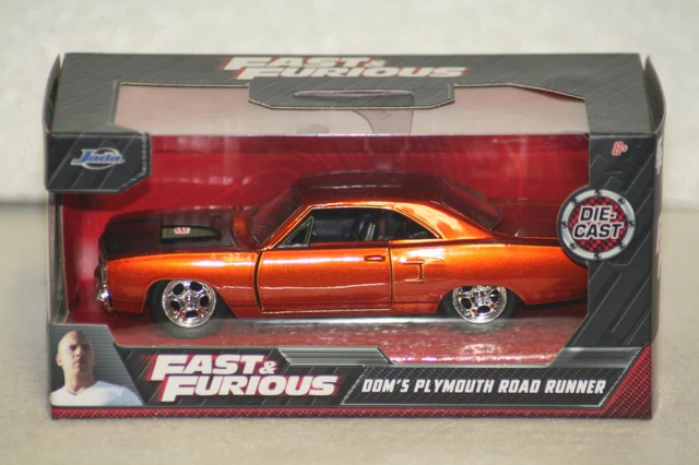Jada 1 32 Scale Fast And Furious Models Doms Plymouth Road Runner M B