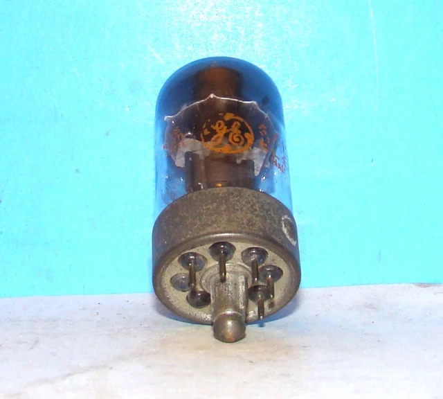 7A4 GE VACUUM tube valve radio audio electron vintage amplifier tested ...