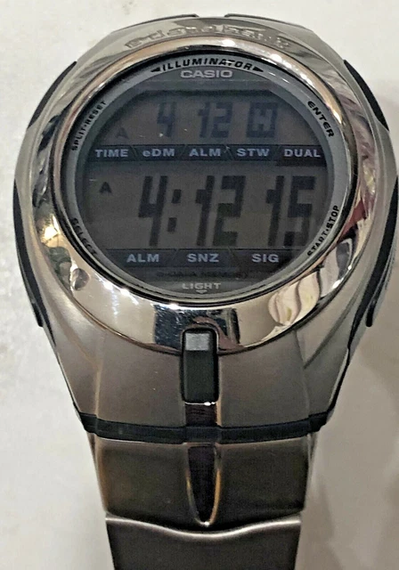 CASIO CAL. DB-70 2465 E-Data Bank Working Digital Vintage 1 9/16in Dual Time New £129.35 ...