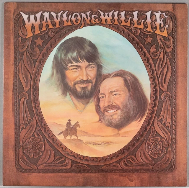 WAYLON JENNINGS & WILLIE NELSON Waylon & Willie 1977 LP vinyle : EX/EX ...