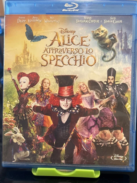 ALICE ATTRAVERSO LO SPECCHIO (Tim Burton/Johnny Depp) BLU RAY Edizione ...