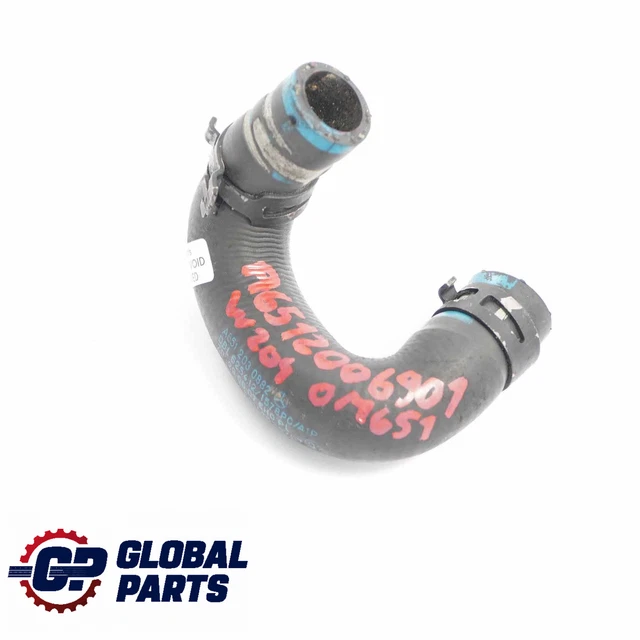 TUBO AGUA MERCEDES W212 Motor Refrigeración Refrigerante Manguera Línea ...