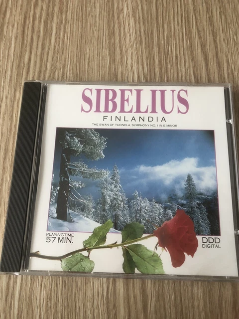 CD SIBELIUS FINLANDIA The Swan Of Tuonela Symphony Nº1 In E Minor Rare ...