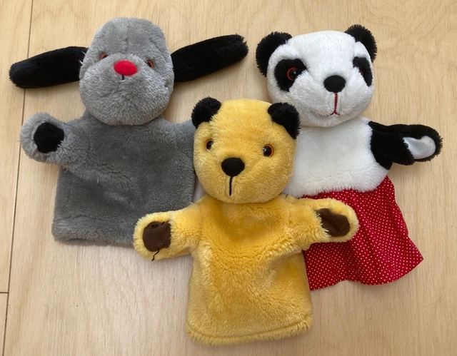 SOOTY, SWEEP & Sue Hand Puppets £1.04 - PicClick UK