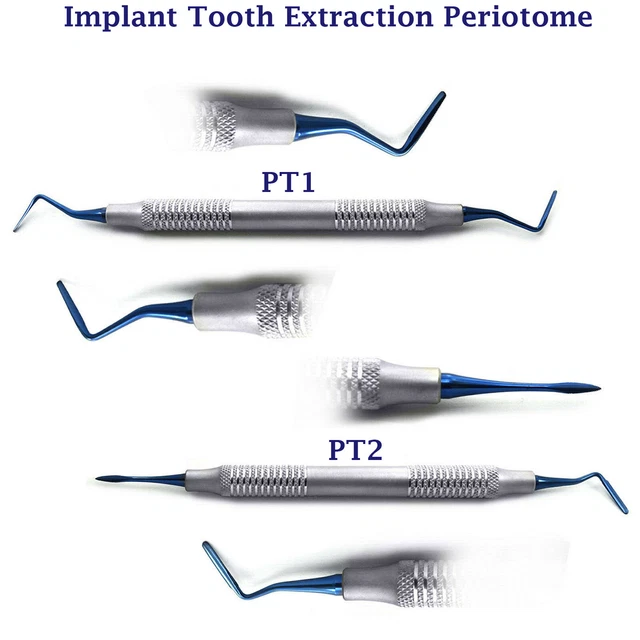 PERIODONTAL LIGAMENT IMPLANT Periotome PT1 PT2 Tooth Extraction ...