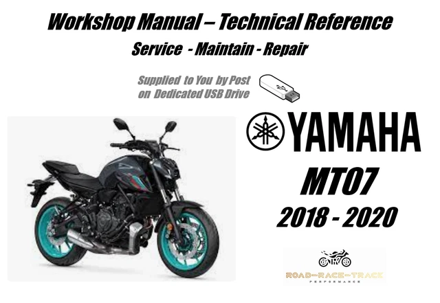 YAMAHA MT07 MT 07 Service Repair Workshop Manual USB 2018 - 2020 £15.15 - PicClick UK