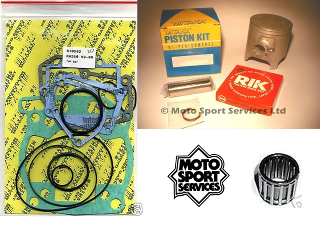 SUZUKI RM 250 99 Mitaka Rénovation Embout Haut Kit Piston C Joint S ...