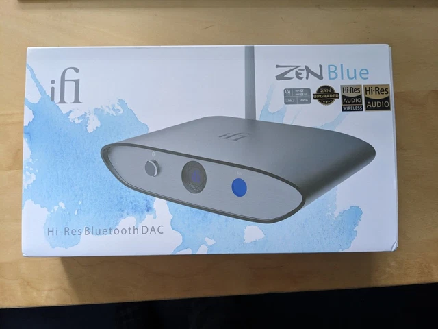 IFI AUDIO ZEN Air Blue High Resolution Bluetooth Streamer £115.00 ...