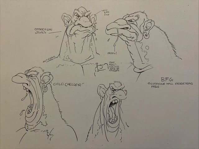 THE BFG COSGROVE Hall Big Friendly Giant Character THE CHILDCHEWER £45. ...