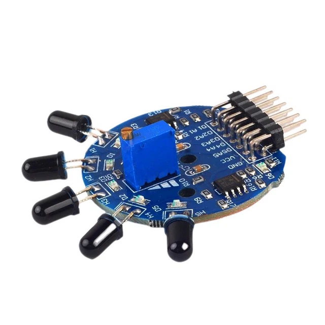 5 Way Flame Sensor Module 3 3v 9v Flame Detection Module For Arduino