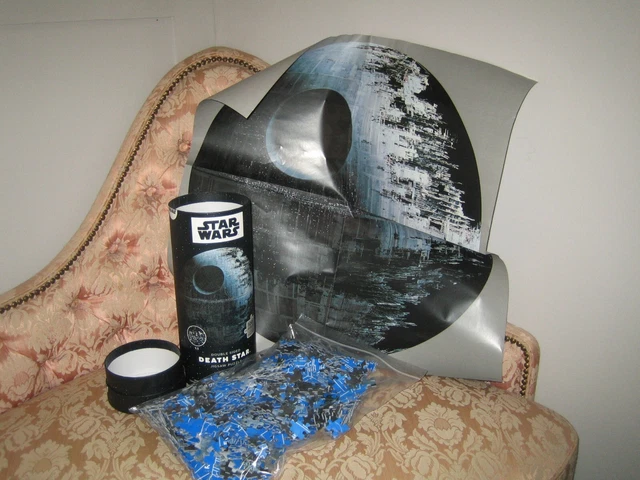 STAR WARS DOUBLE Sided Death Star puzzle 1000 pieces Ridley's Games £12 ...
