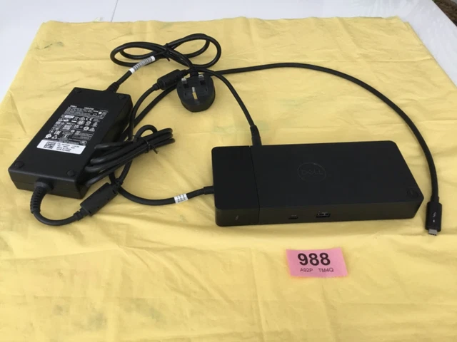 DELL WD19TBS K20A Docking Station + 180W PSU - Ref: 988J 08/11 £49.99 ...