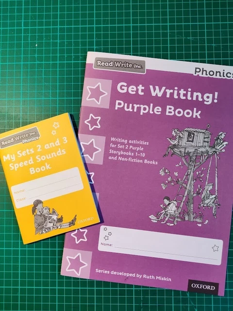 READ WRITE INC. Phonics: Get Writing! Purple Book Pack by M Ruth & My ...