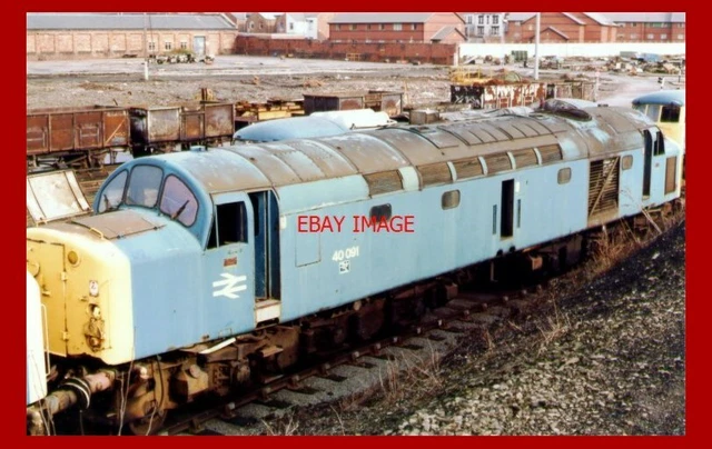 PHOTO BR Class 40 Loco No 40 091 (2) £1.60 - PicClick UK