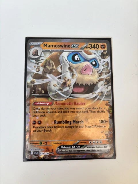 MAMOSWINE EX 079/159 Journey Together Pokémon TCG £1.75 - PicClick UK