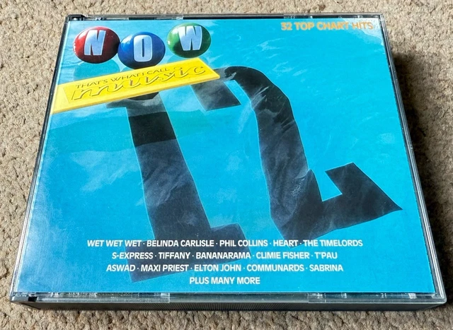 VARIOUS - NOW Thats What I Call Music 12 (1988) 2CD, Fatbox Foam CD NOW ...