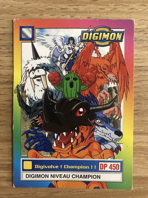 CARTE DIGIMON - DIGIVOLVE ! Champion ! - serie upper Deck 3/34 Fr EUR 7,99 - PicClick FR