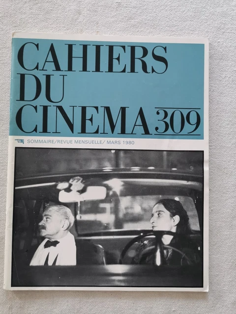 CAHIERS DU CINÉMA 309 . 1980 EUR 8,00 - PicClick FR