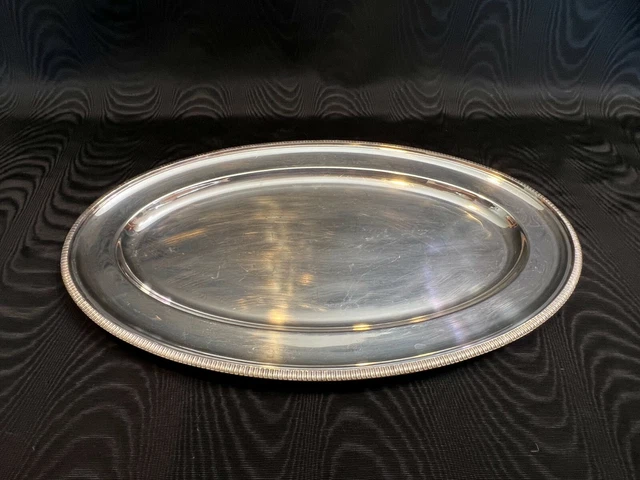 MAPPIN & WEBB Mappin Plate London&Sheffield Silverplate Oval Platter ...