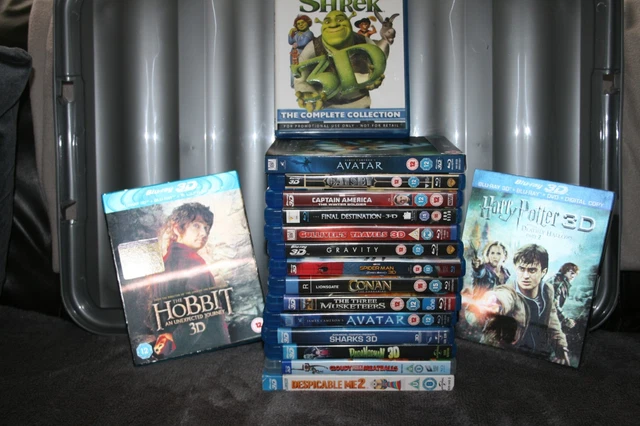 3D BLU-RAY BUNDLE Lot No. 5 X 17 (Very Good) Cert U-18. £9.99 - PicClick UK