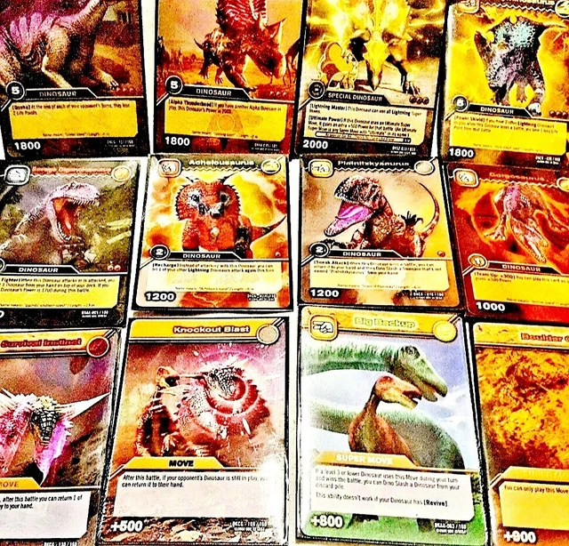 DINOSAUR KING (2008) | Cards | Collection | Dinosaur King TCG | Upper ...