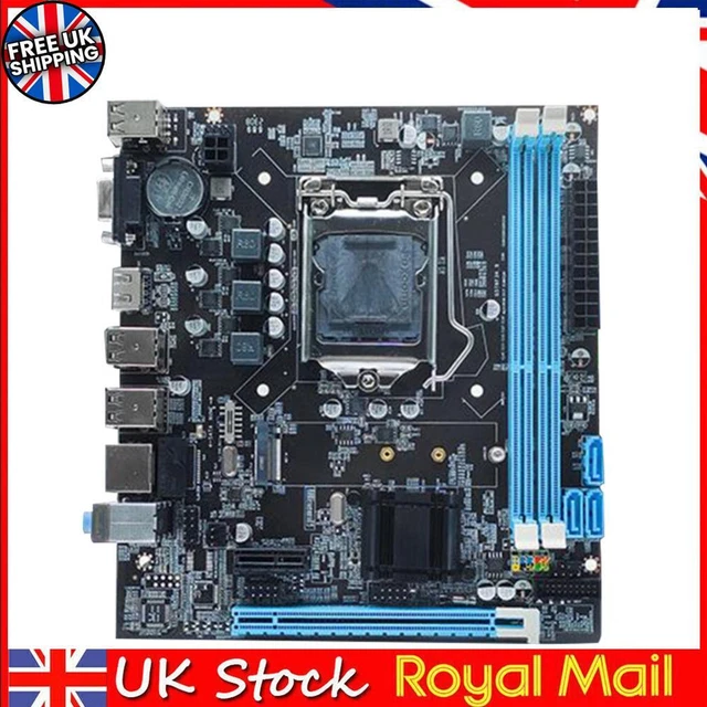H61 MOTHERBOARD 16GB Micro-ATX Computer Motherboard LGA1155 Socket I3 ...