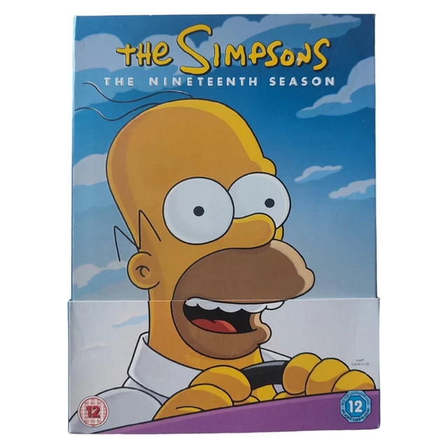 THE SIMPSONS SEASON 19 DVD Box Set Complete Nineteenth Series ...