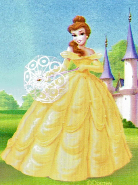 DISNEY'S PRINCESS &SELF-STICKING& Wallpaper Border 15 feet long FREE ...