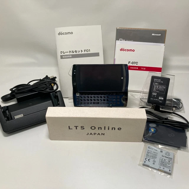 FUJTISU F-07C LOOX Windows 7 Symbian Phone Unlocked Docomo & Cradle In ...