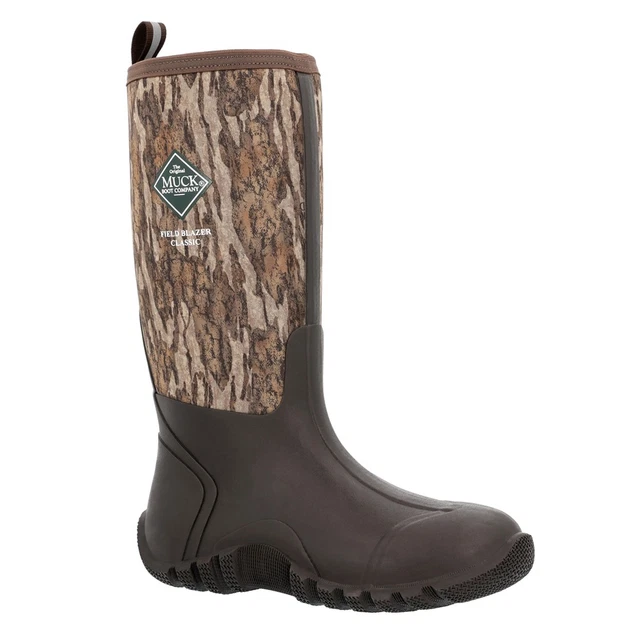 MUCK BOOT FIELDBLAZER Camouflage Pull On Rain Mens Brown Casual Boots ...