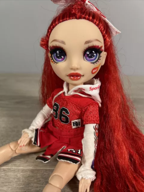 Rainbow High Cheer Ruby Anderson Red Fashion Cheerleader Doll £12 99