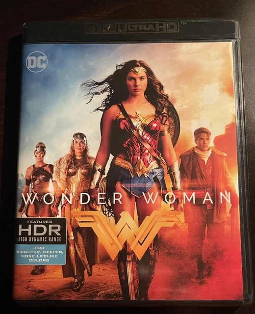 WONDER WOMAN 4K Ultra HD et Blu Ray 2017 jamais regardé excellent état ...