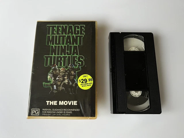 TEENAGE MUTANT NINJA TURTLES THE MOVIE - TMNT - 1990 - VHS Movie EUR 14 ...