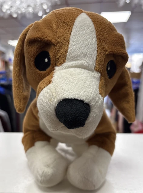 IKEA GOSIG VALP Beagle Dog Puppy Brown White Soft Plush Stuffed Toy 12 ...
