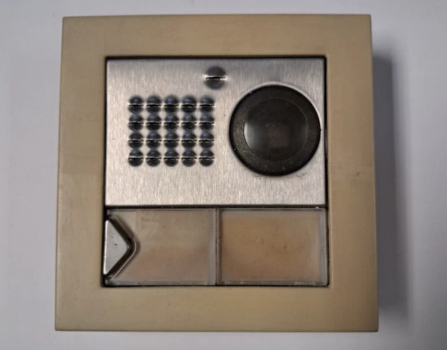 COMELIT 4660/BK MODULO Esterno Audio Video Bravo 1 Pulsante EUR 150,00 ...